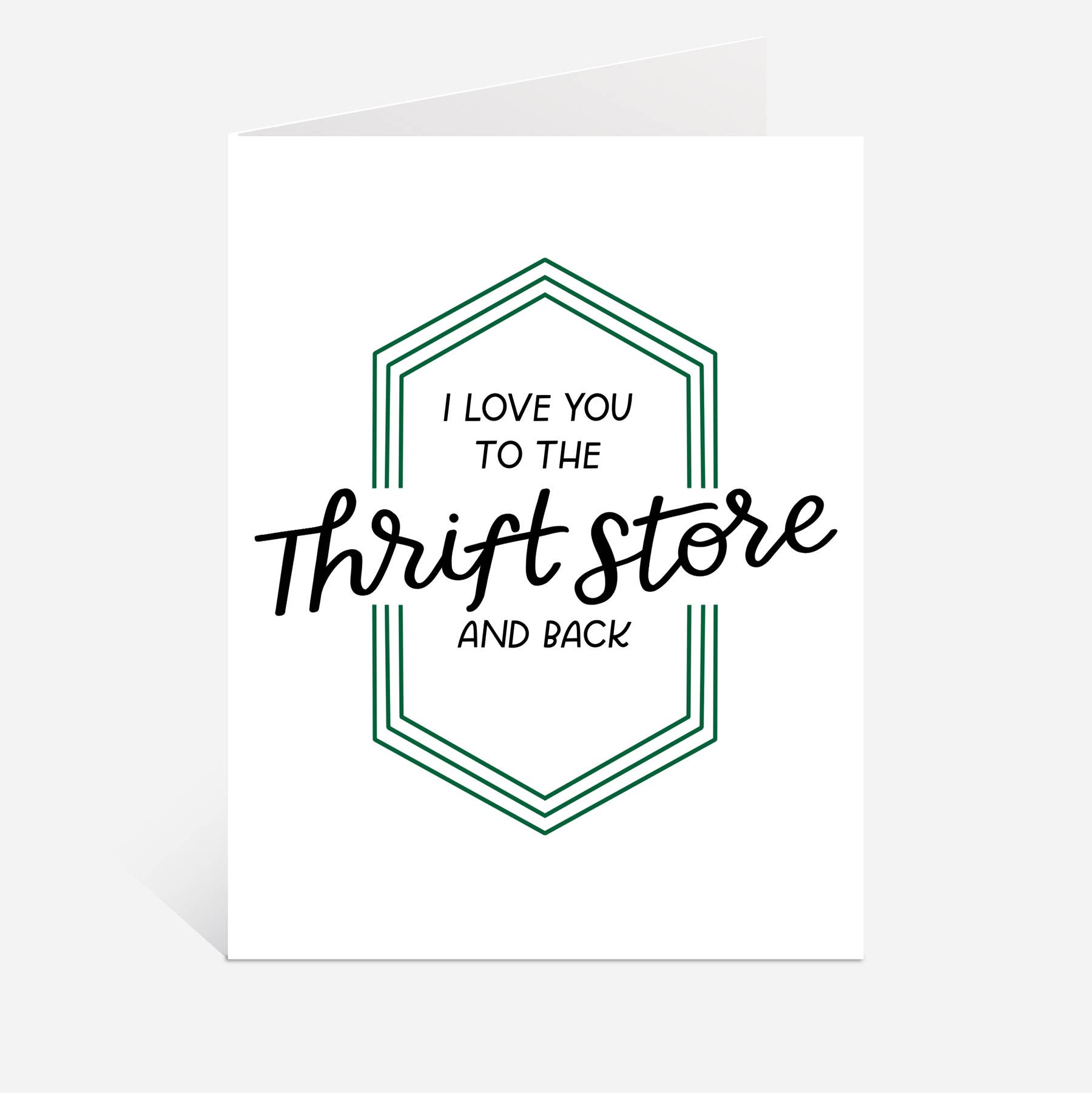 Just Follow Your Art - Thrift Store Love Card | Funny Greeting Cards ...