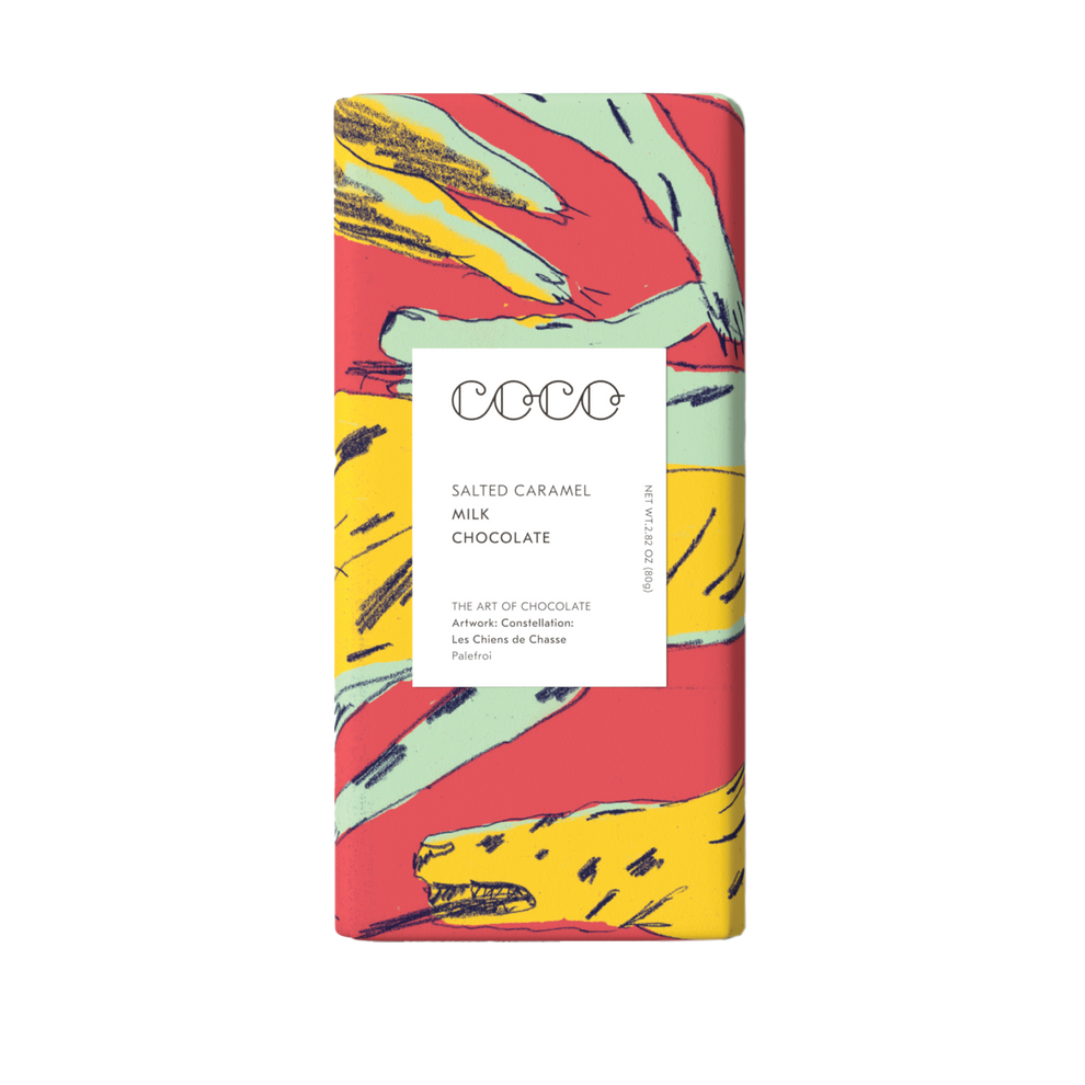 COCO Chocolatier - Salted Caramel Milk Chocolate Bar – post.script.