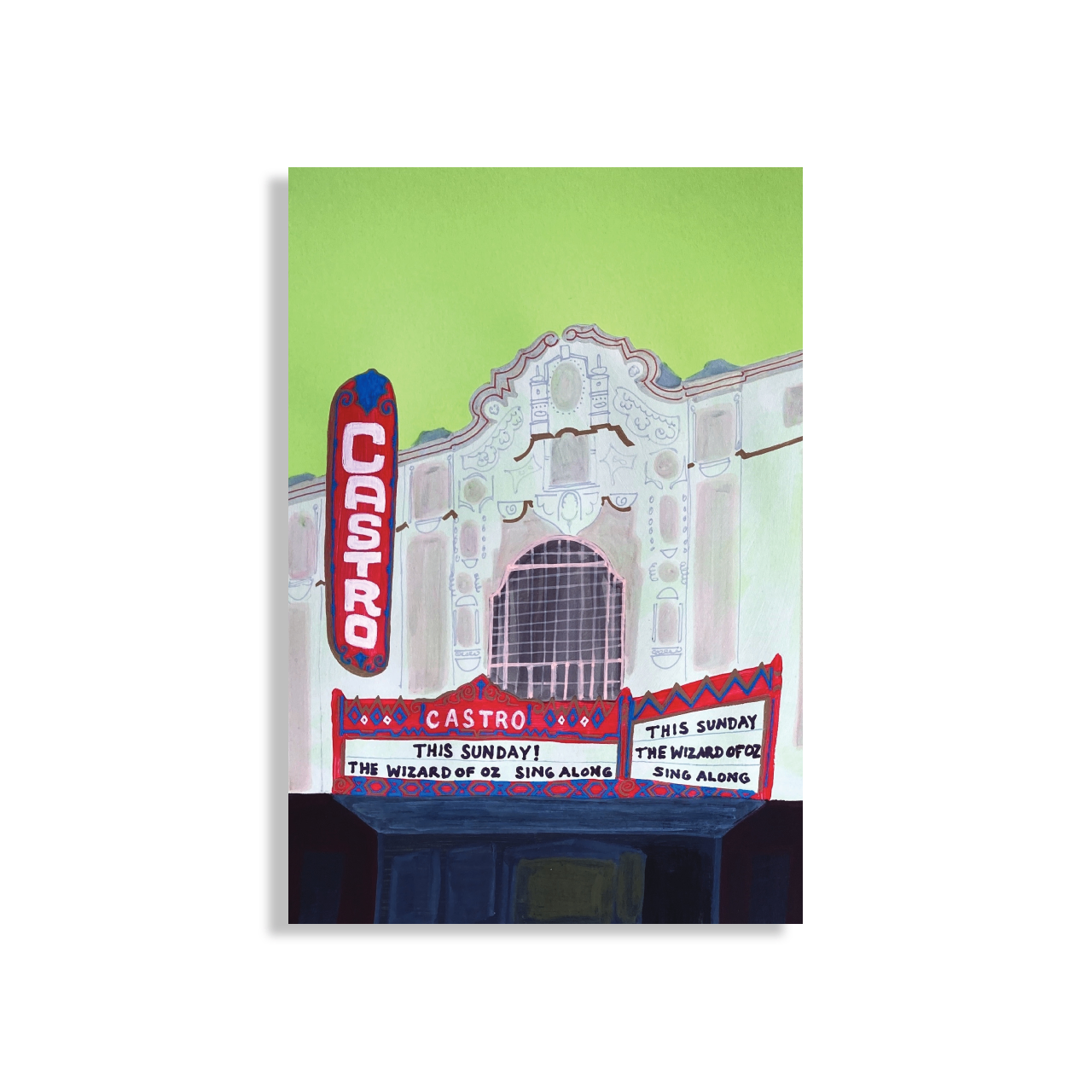Bridget Watson Payne - Castro Theatre Postcard – post.script.