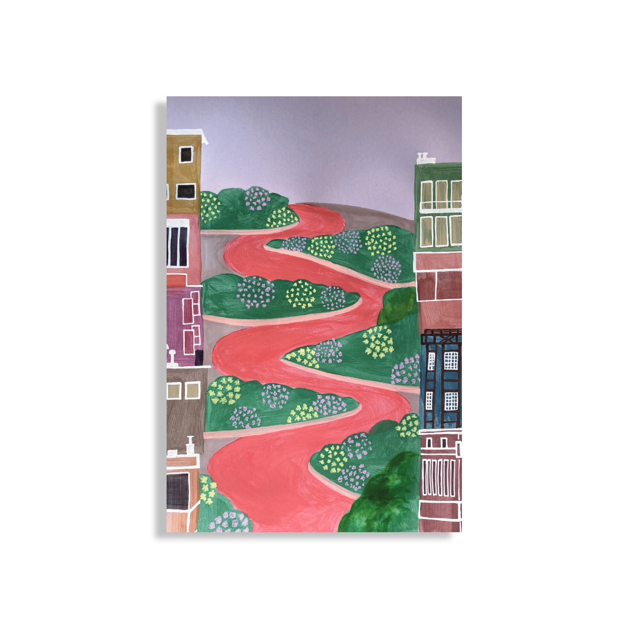 Bridget Watson Payne - Lombard Street Postcard – post.script.