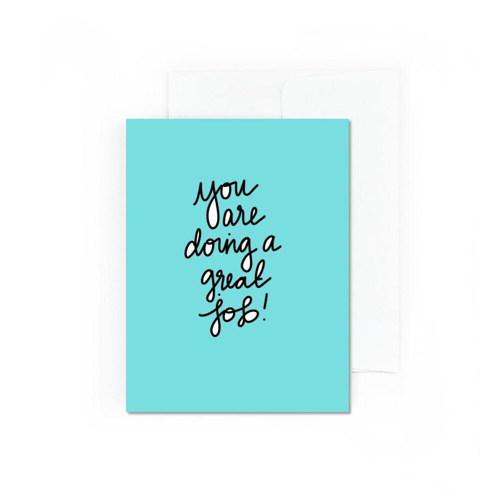 Pretty Peacock Paperie - You Are Doing A Great Job – post.script.